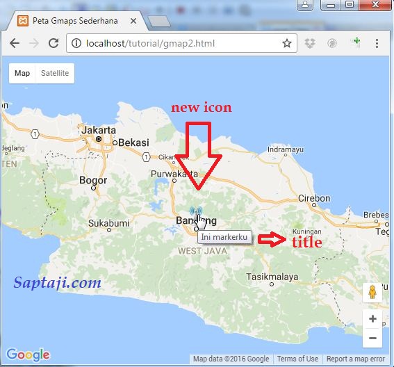 cara mengganti icon di google maps - Teknoid
