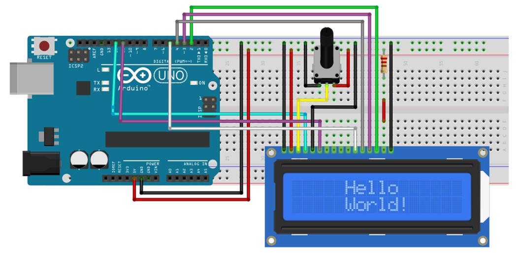 Cara Menampilkan Text Pada Lcd 16 215 2 I2c Arduino Uno Belajar Arduino 8157