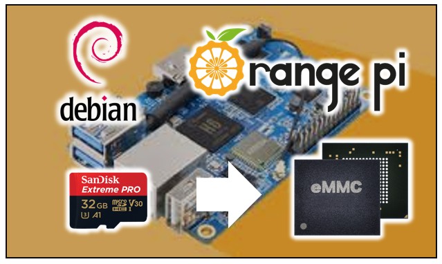 How to Install Debian on Orange Pi 3 LTS eMMC Using a microSD Card ...